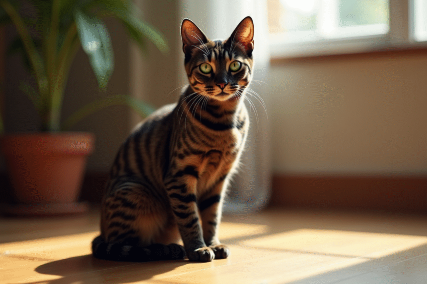 Les secrets pour bien éduquer un chat noir Bengal - Le Monde des Animaux