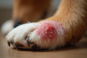 Reconnaître la gale du chien grâce aux premiers signes en photos